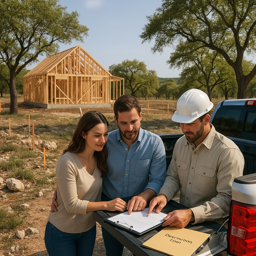Construction Loans for On‑Your‑Lot Homes in the Texas Hill Country